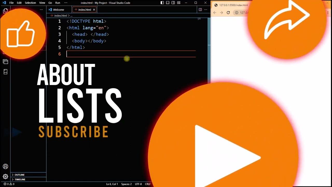 HTML & CSS : About Lists (Tagalog) #11 - YouTube