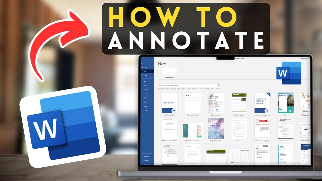 How to Annotate in MS Word | Microsoft Word Tutorial (2025) - YouTube
