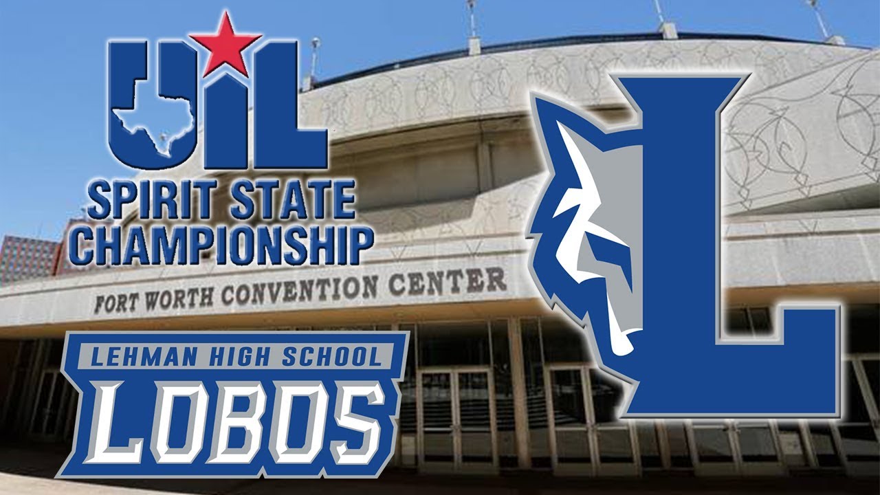 Lehman Lobos at the 2018 UIL Spirit State Championships - YouTube