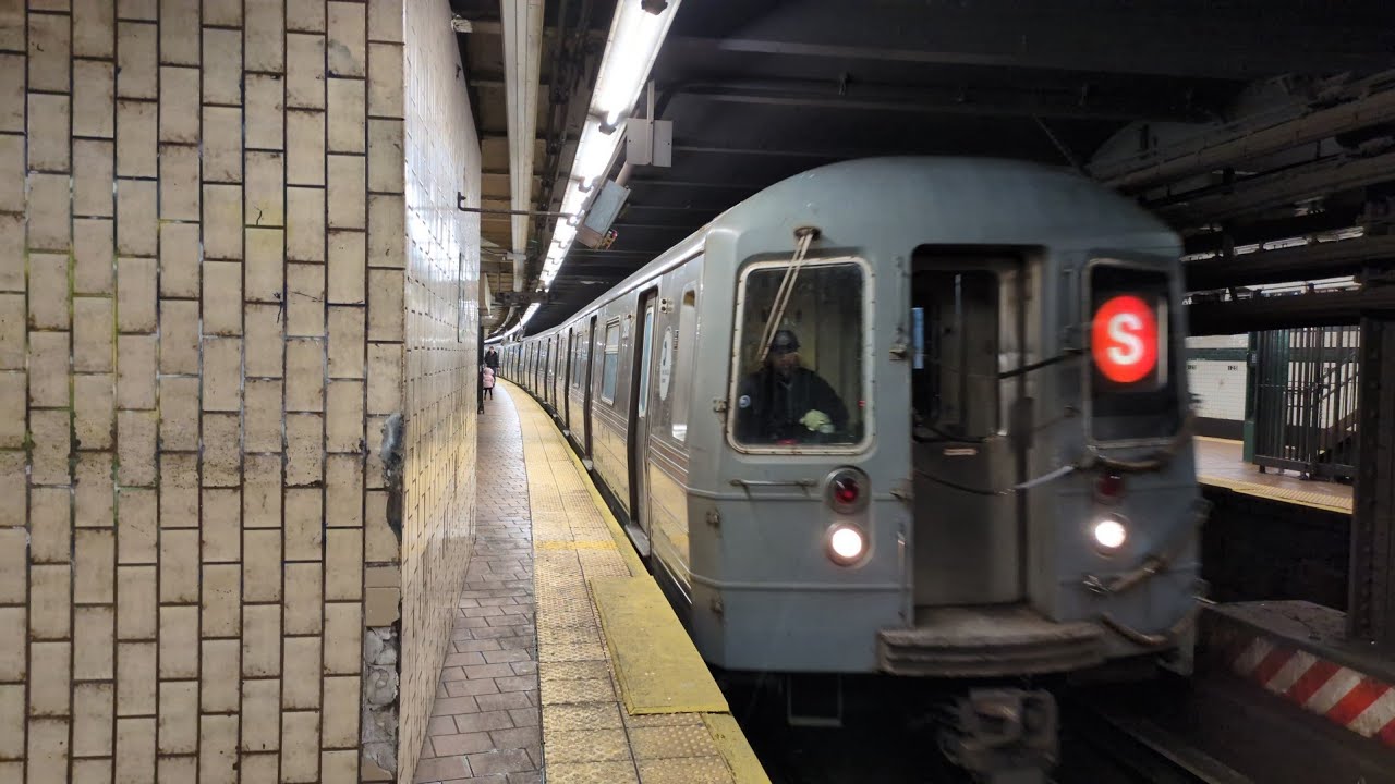 NYC Subway: R68 & R68A Football Special Trains on the D Line (2025 ...