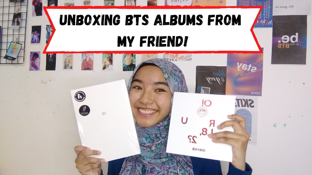 [UNBOXING] BTS ALBUMS FROM MY FRIEND! PART 1 - YouTube