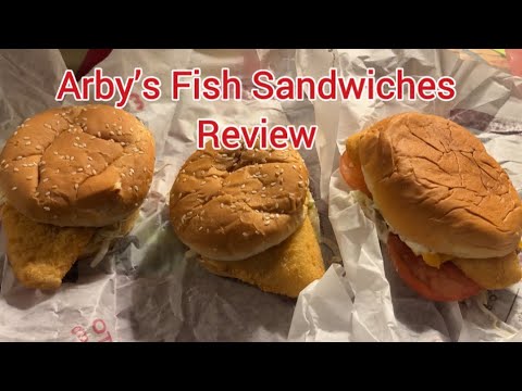 Arby’s fish sandwich comparison/review. - YouTube