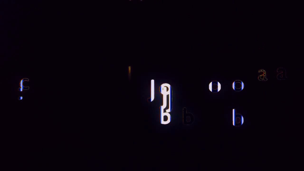 JacobH Features (Flying Letters) logo - YouTube