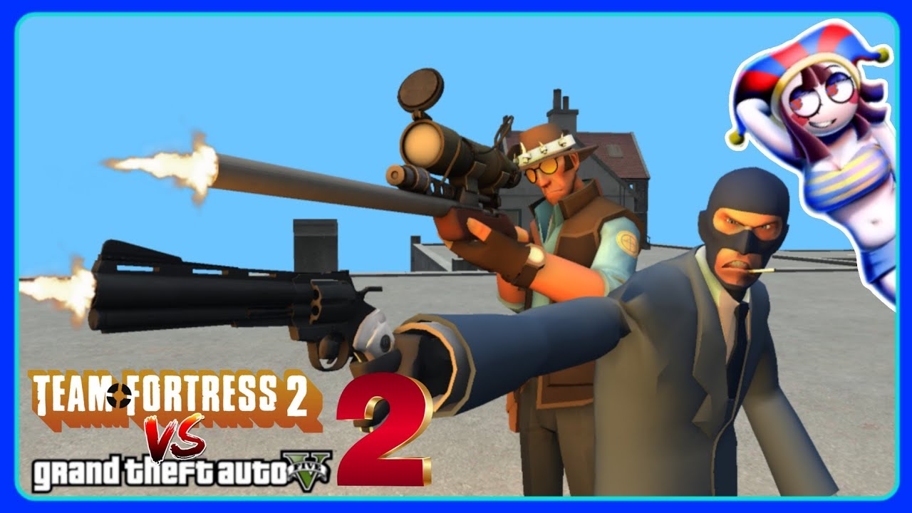 TF2 VS GTA 5 2!!!! (Prisma 3D) - YouTube