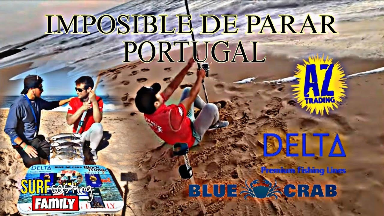 PICADON IMPRESIONANTE... SURFCASTING EN PORTUGAL. IMPRESIONANTE JORNADA ...