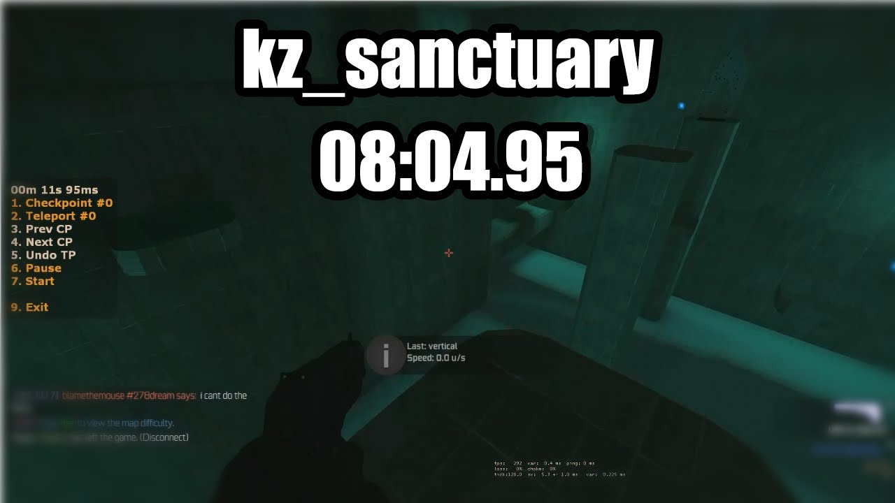 [CS:GO KZ] kz_sanctuary in 08:04.95 by maciej01 - YouTube