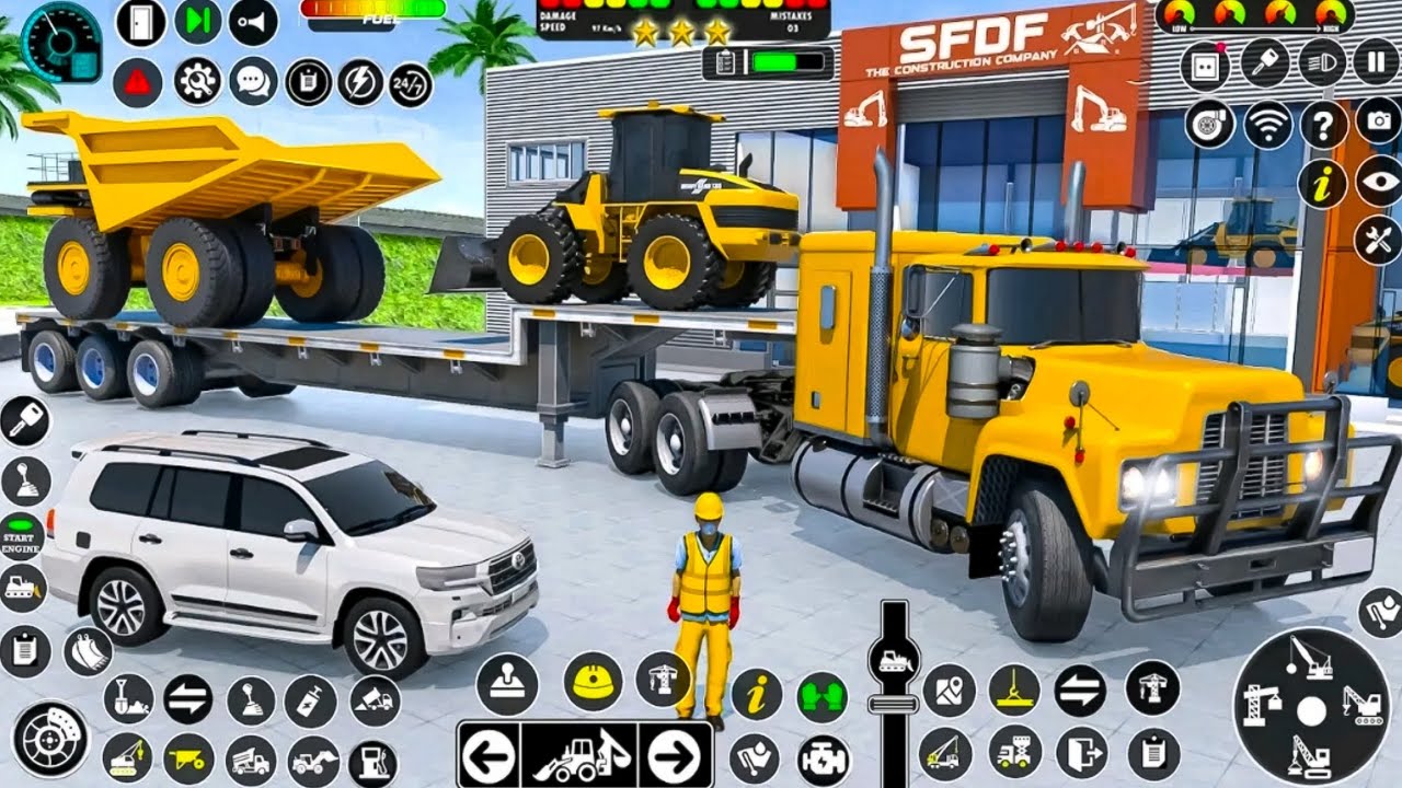 New Construction Simulator 3D #17- JCB Excavator Driving Game - Android ...