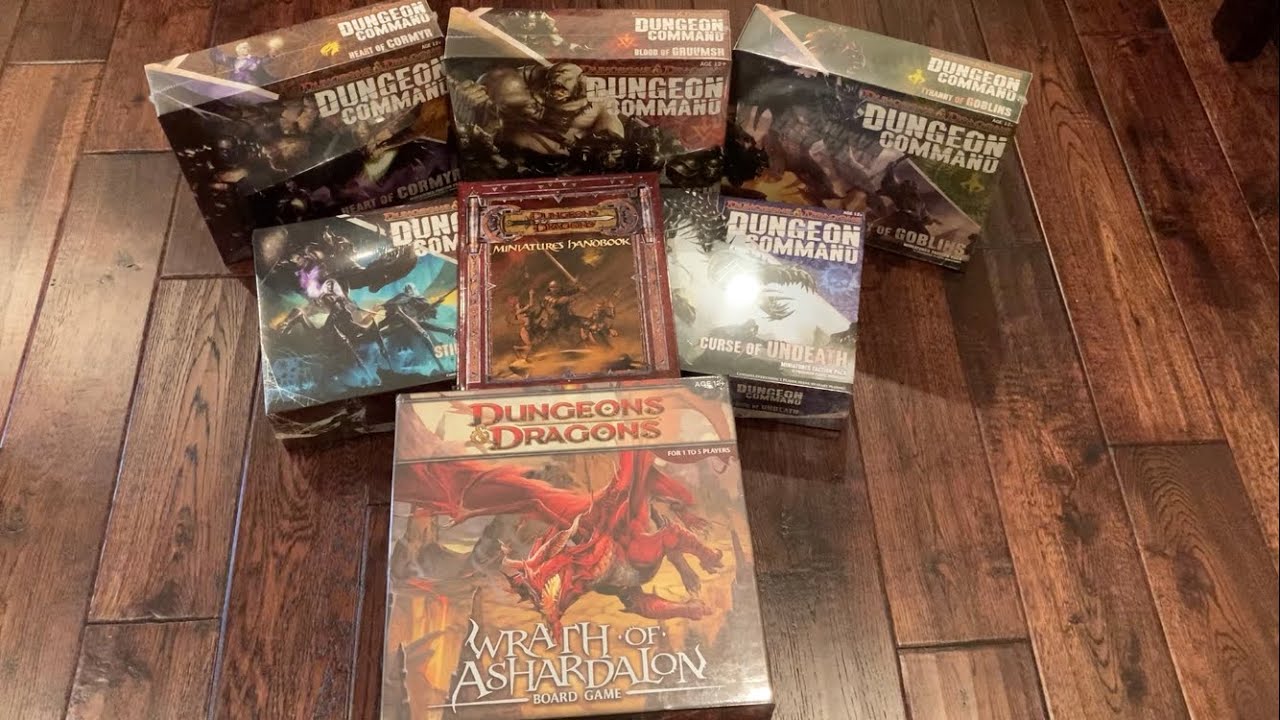 Dungeons and Dragons Miniatures Game line - it’s all interconnected ...
