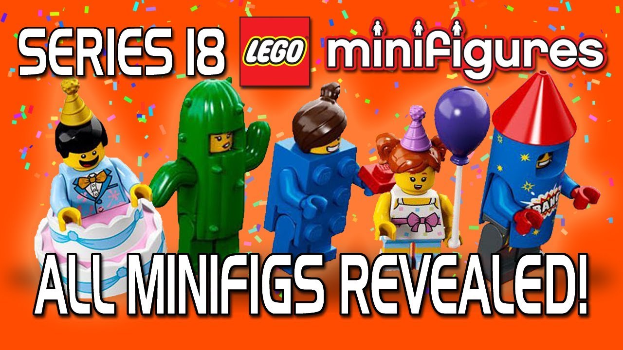 LEGO Collectible Minifigures - All Series 18 Minifigures Revealed ...
