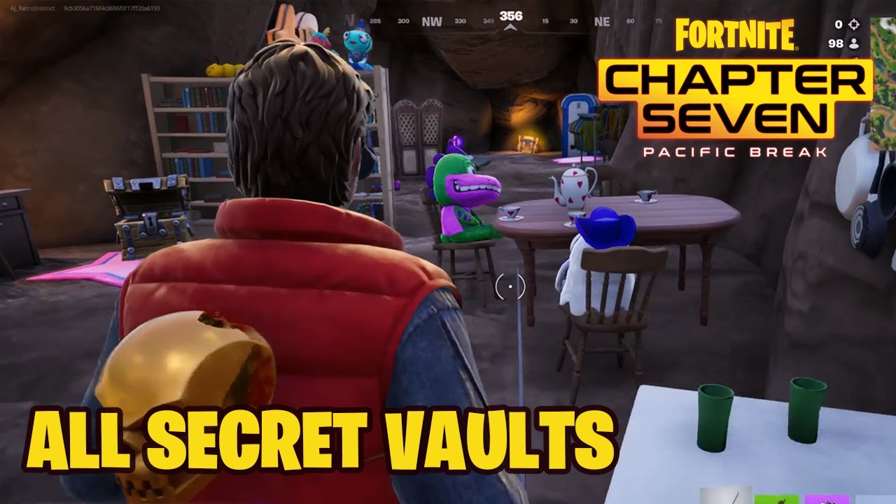 Chapter 7 Pacific Break All 15 secrets and Hidden locations And Vaults in Fortnite - YouTube