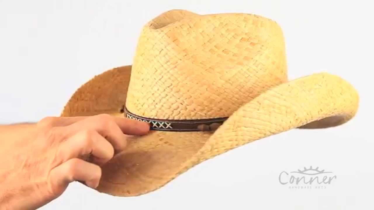 Abby Shapeable Western Straw Hat SKU# F5115 - YouTube