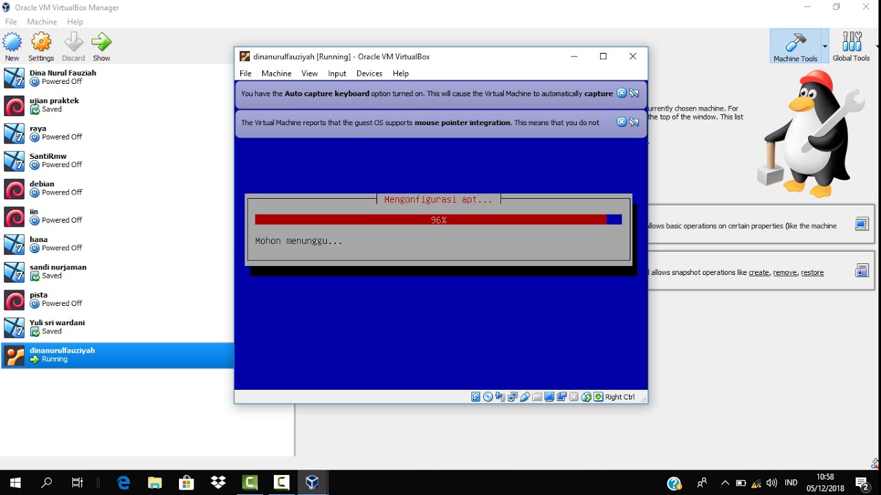 Cara menginstal linux debian - YouTube