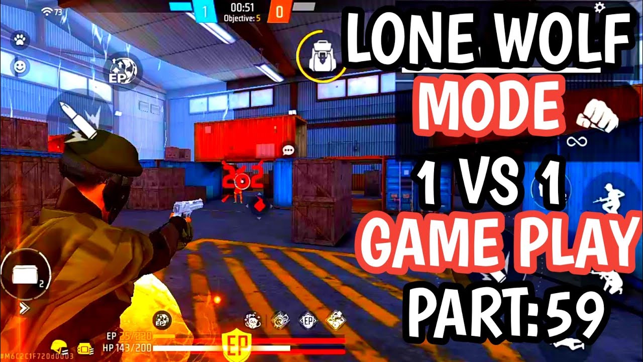 LONE WOLF MODE.1 VS 1.GAME PLAY.PART:59. - YouTube