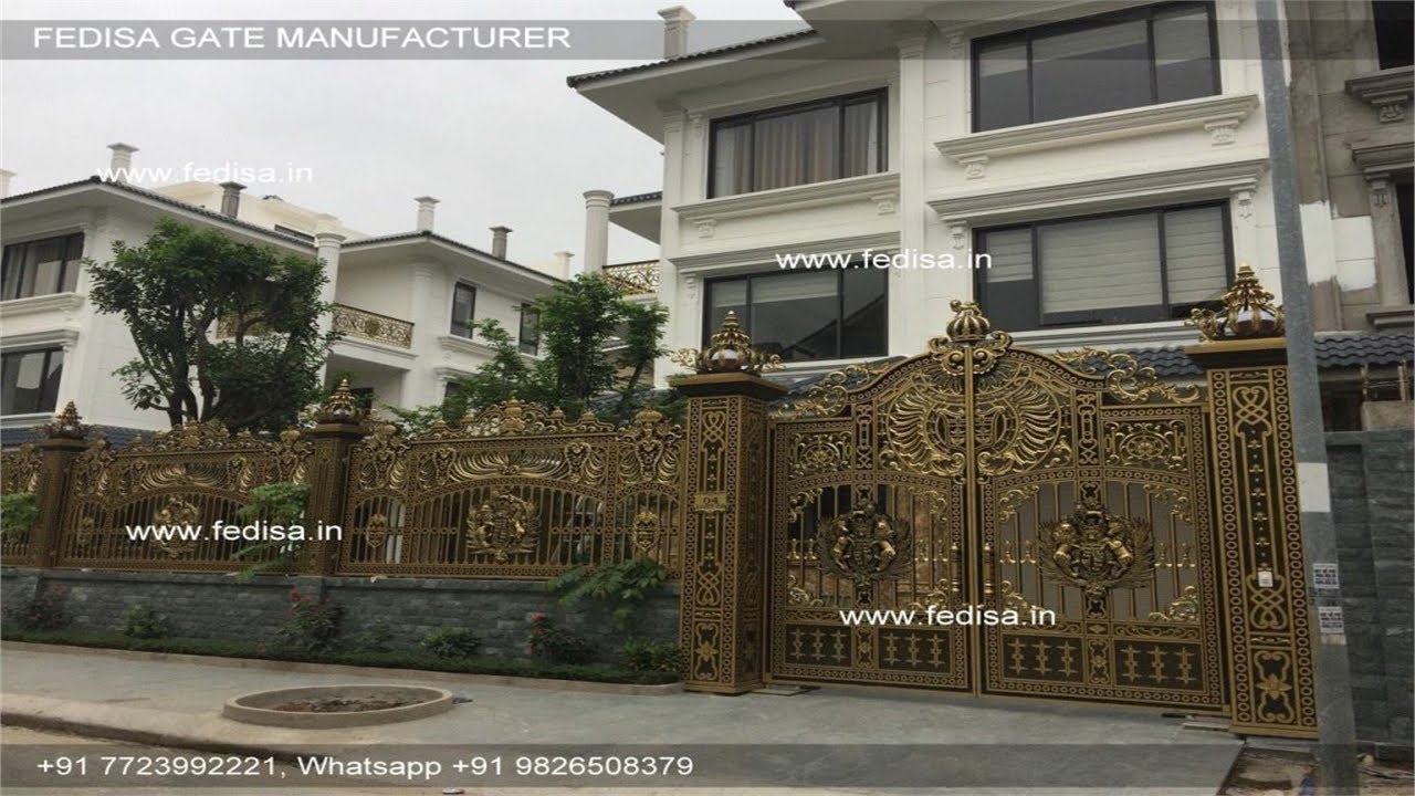 Main Gate Design Modern Steel Gate Design Home Front Gate Design Simple ...
