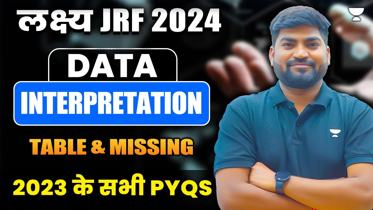 Ugc Netjrf 2024 Paper 1 Data Interpretation Table And Missing Pyqs Of 2023 By Rajat Sir