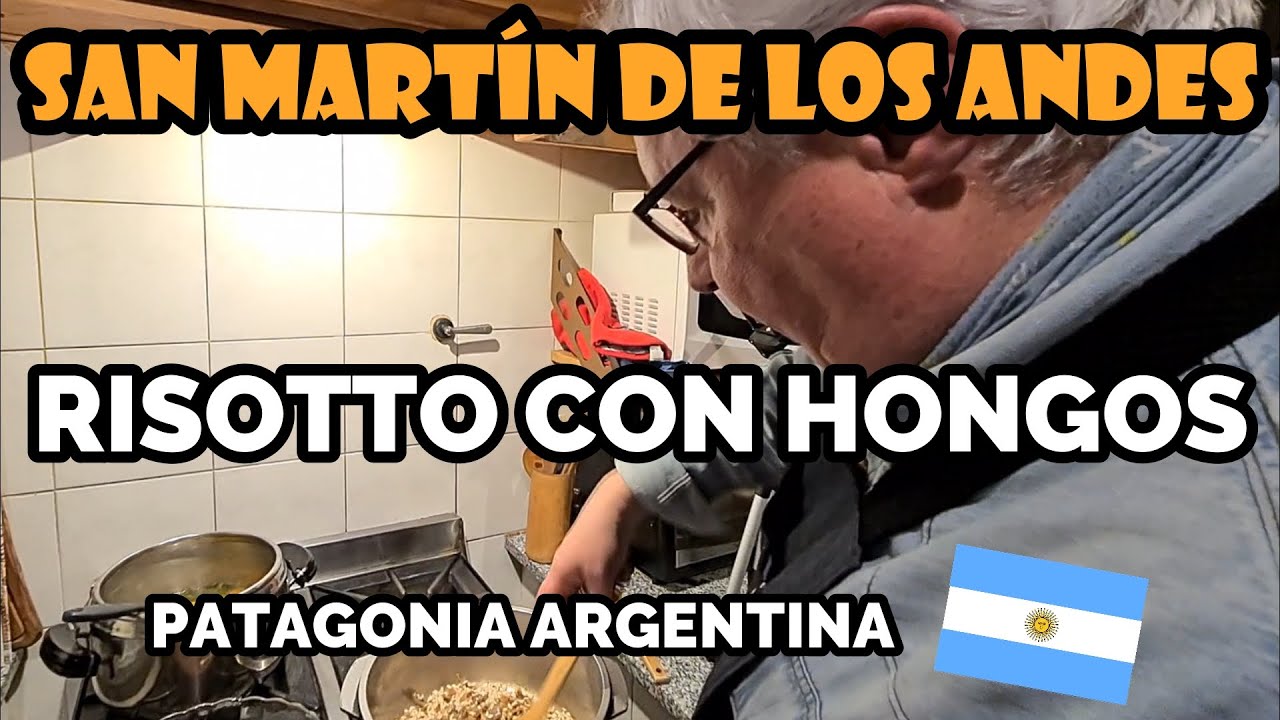 🍽 Cocinamos risotto con hongos de la Patagonia🍛, receta en San Martín ...