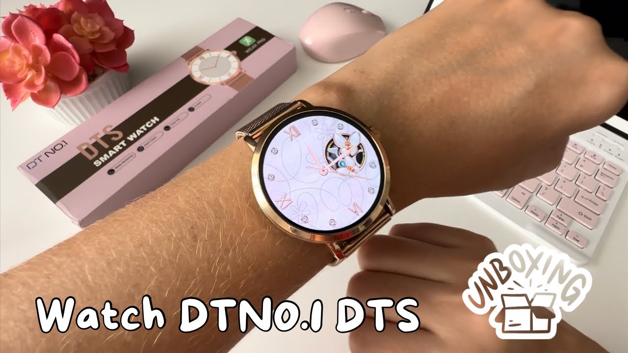 SmartWatch DTNO.1 DTS 40mm | amoled screen | NFC | Unboxing #smartwatch ...