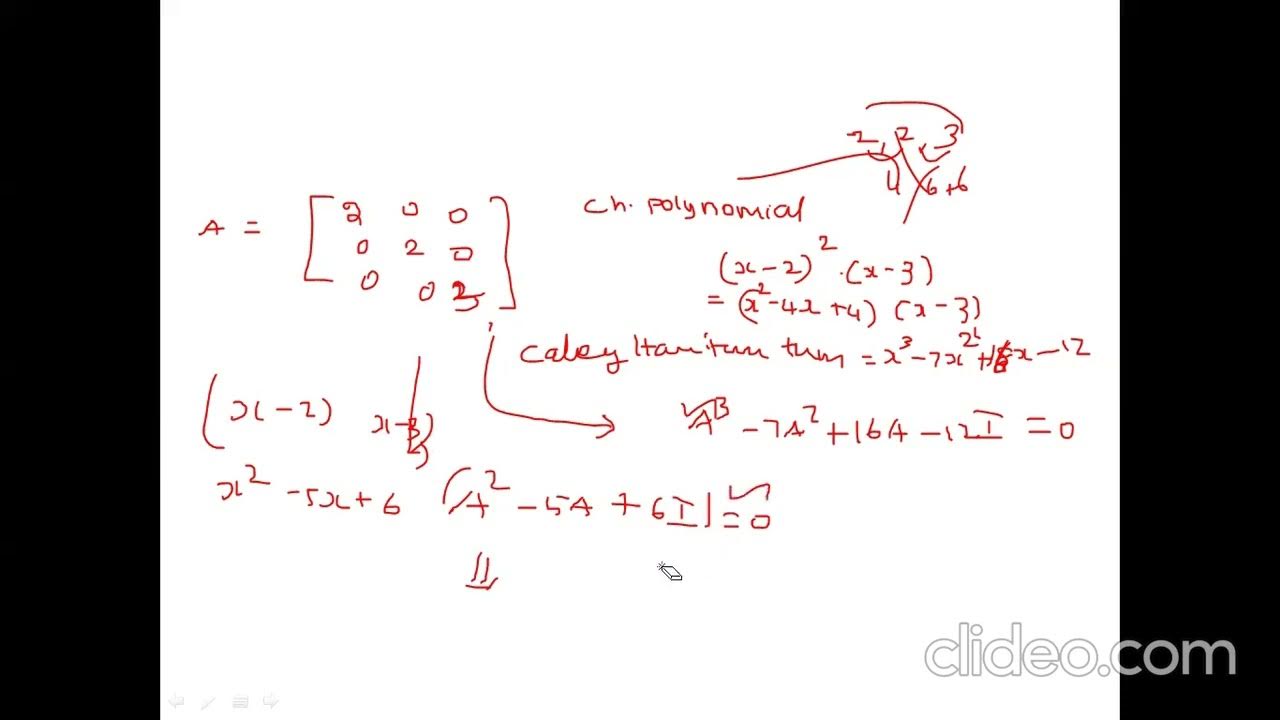 Preparation On Csir Net Linear Algebra Dr Gnanaprakasam Lecture 19 Youtube