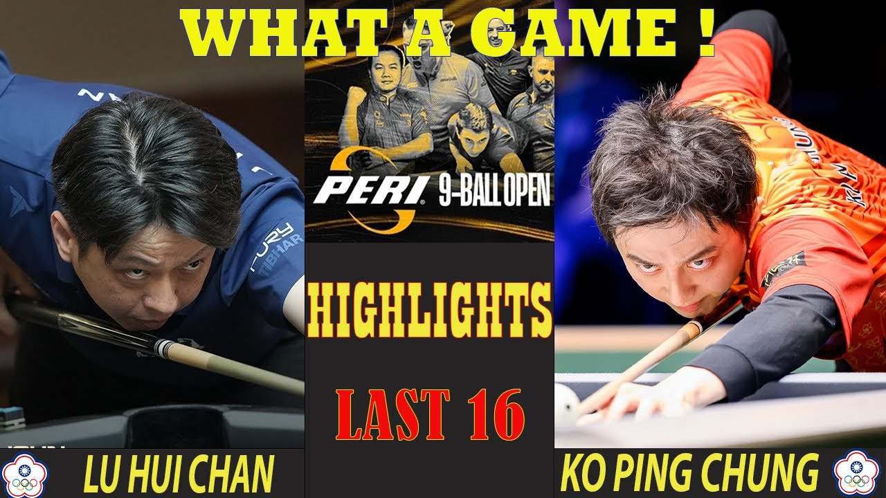 LAST 16 | LU HUI CHAN vs KO PING CHUNG | HIGHLIGHTS | 2025 PERI OPEN ...