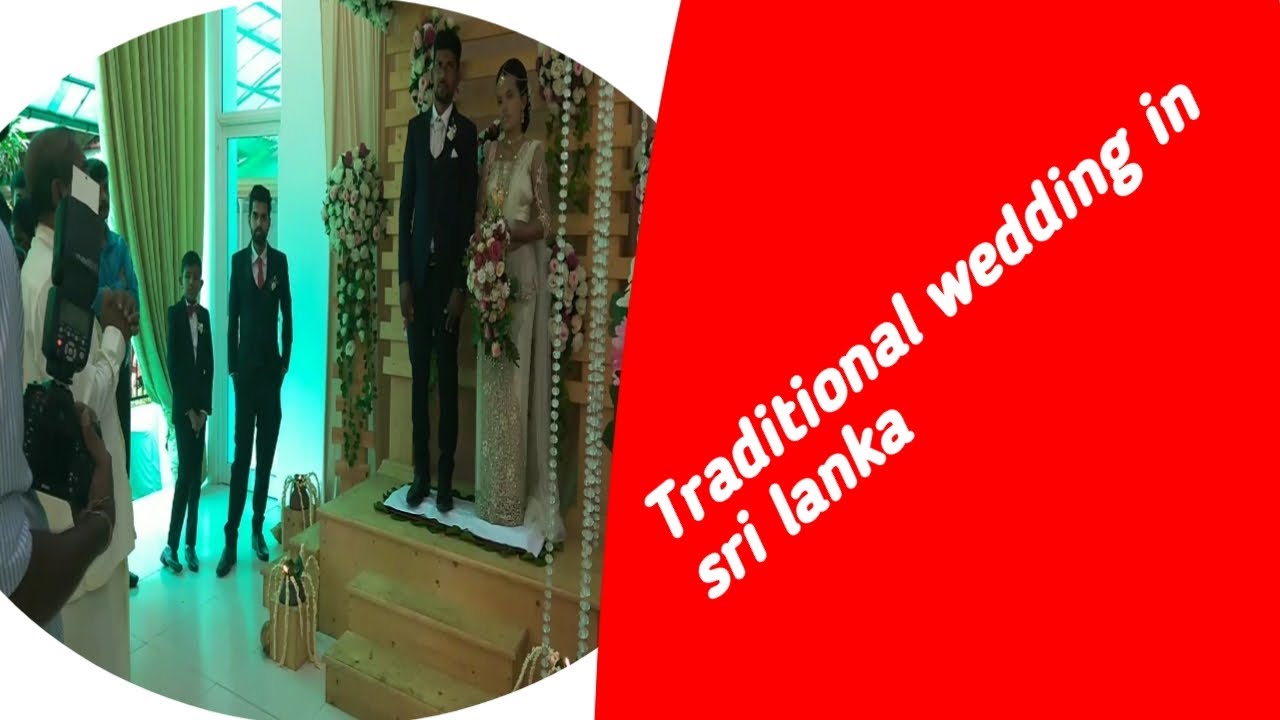 Traditional wedding in sri lanka at Poru rituals - YouTube