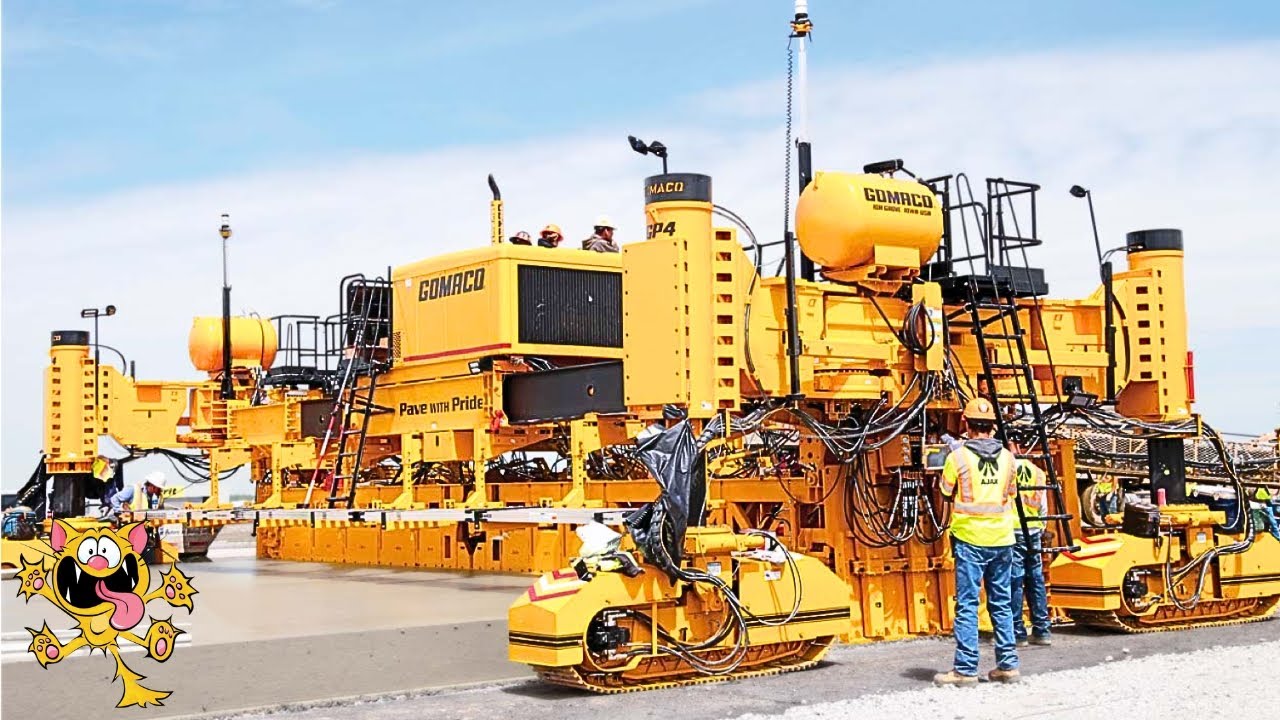 10 amazing Road Construction Vehicles that you need to see. - YouTube