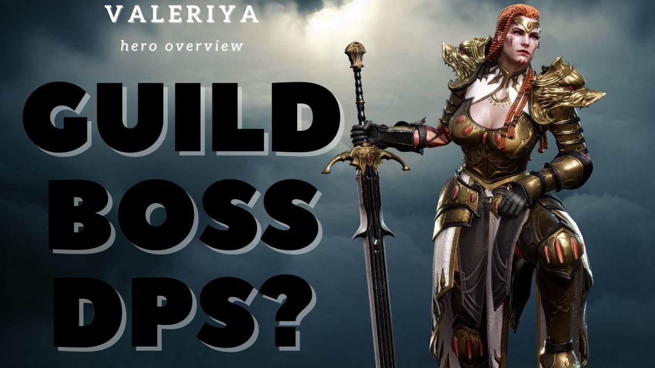 Valeriya "The Beast Knight" hero overview [Watcher of Realms] - YouTube