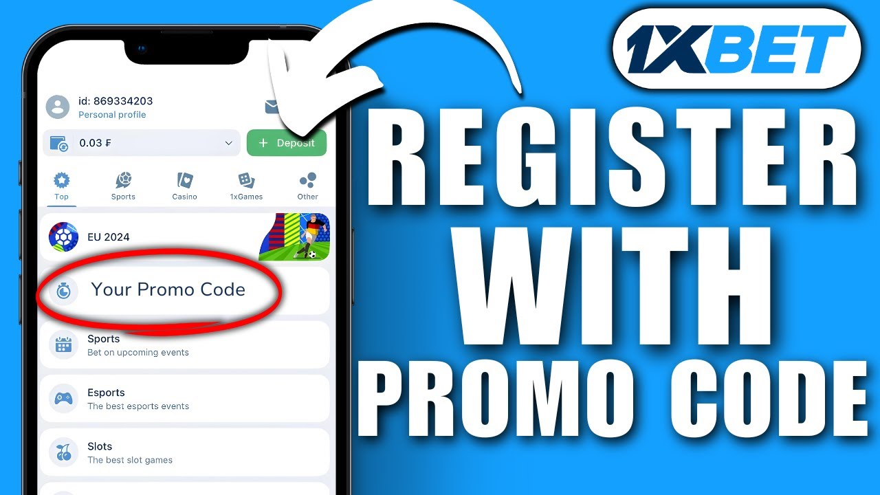 How To Register With A Promo Code On 1xbet | 1xbet Promo Code For ...