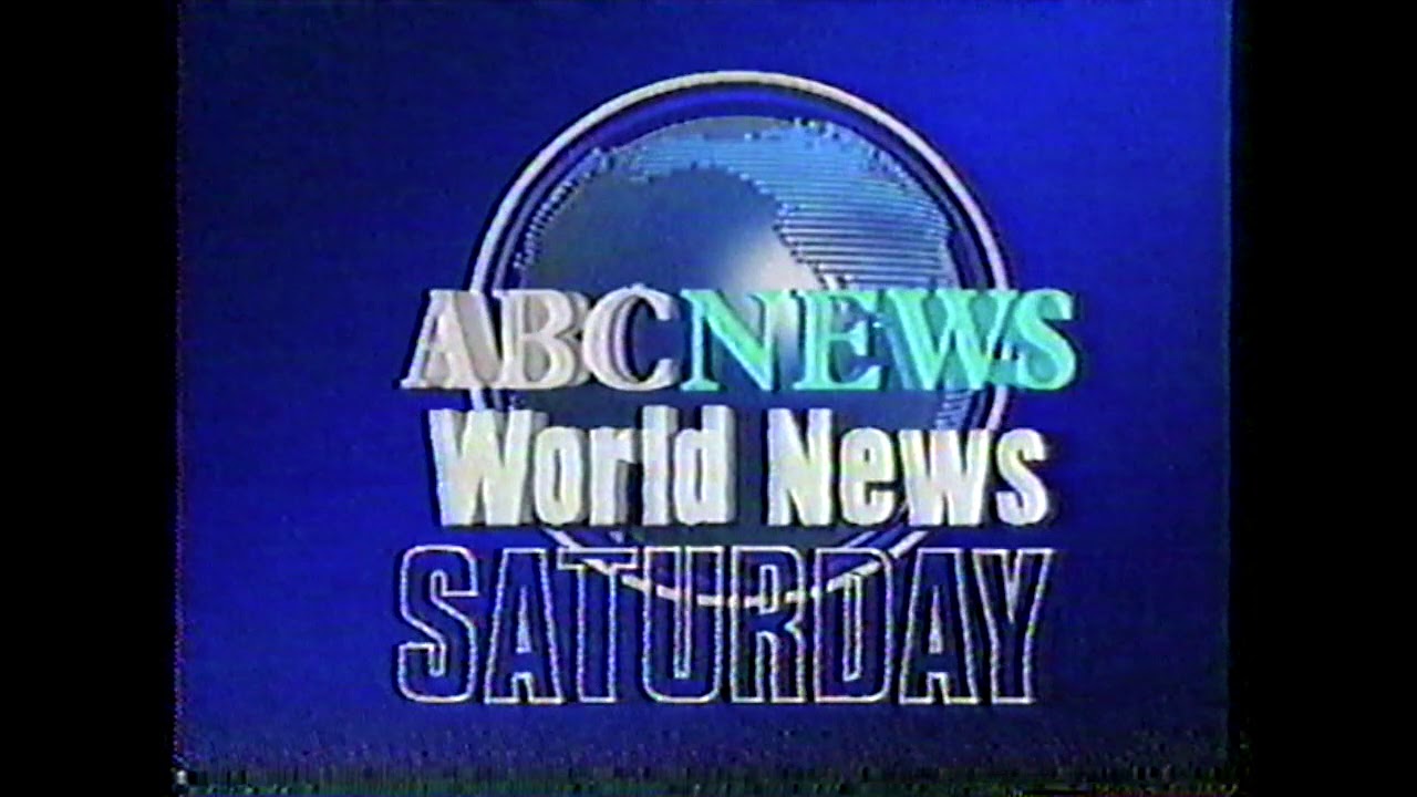 ABC World News Saturday bumper (1987) - YouTube