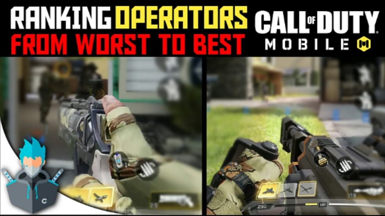 Ranking Operators From Worst To Best | COD Mobile Tips - YouTube