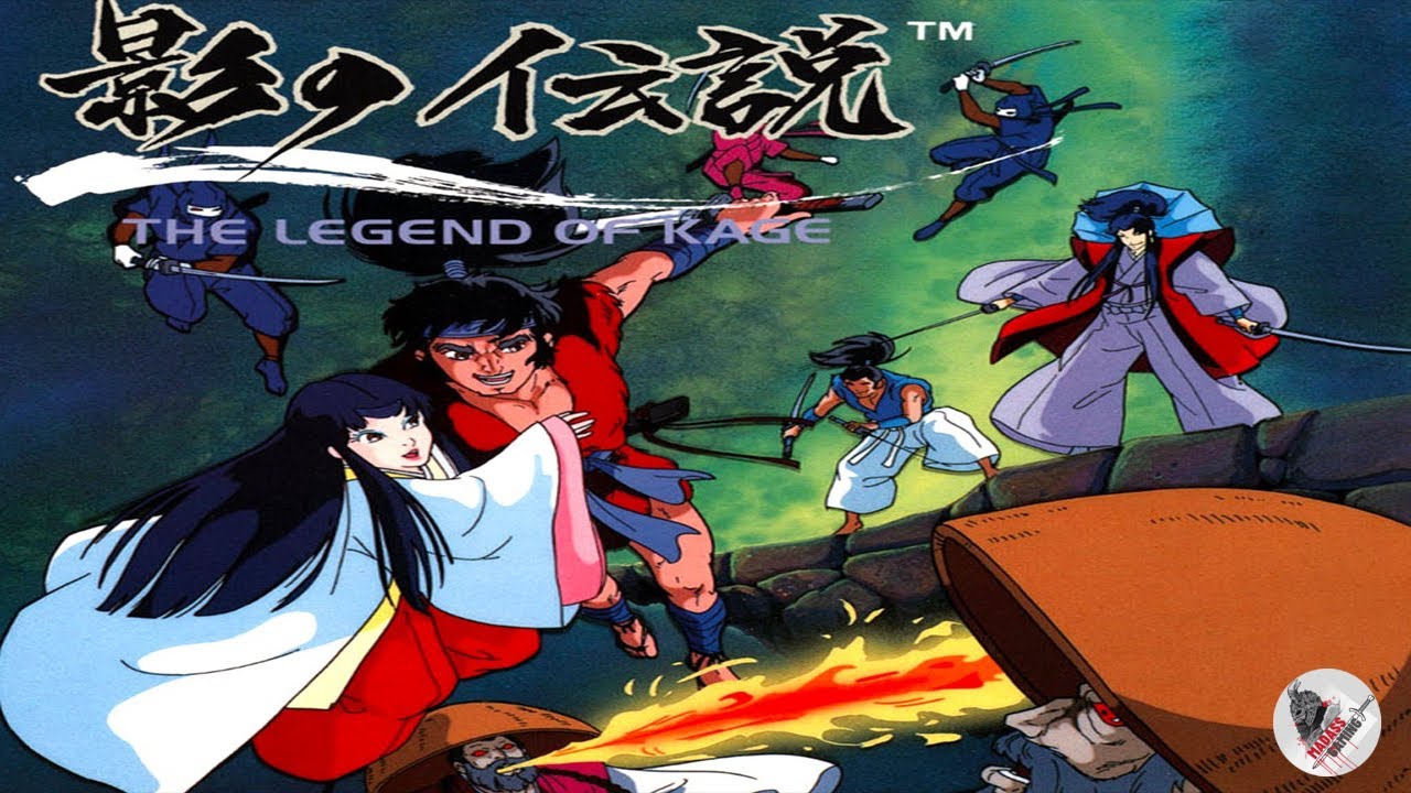 The Legend of Kage Nintendo Entertainment System Full Gamplay #gameplay ...