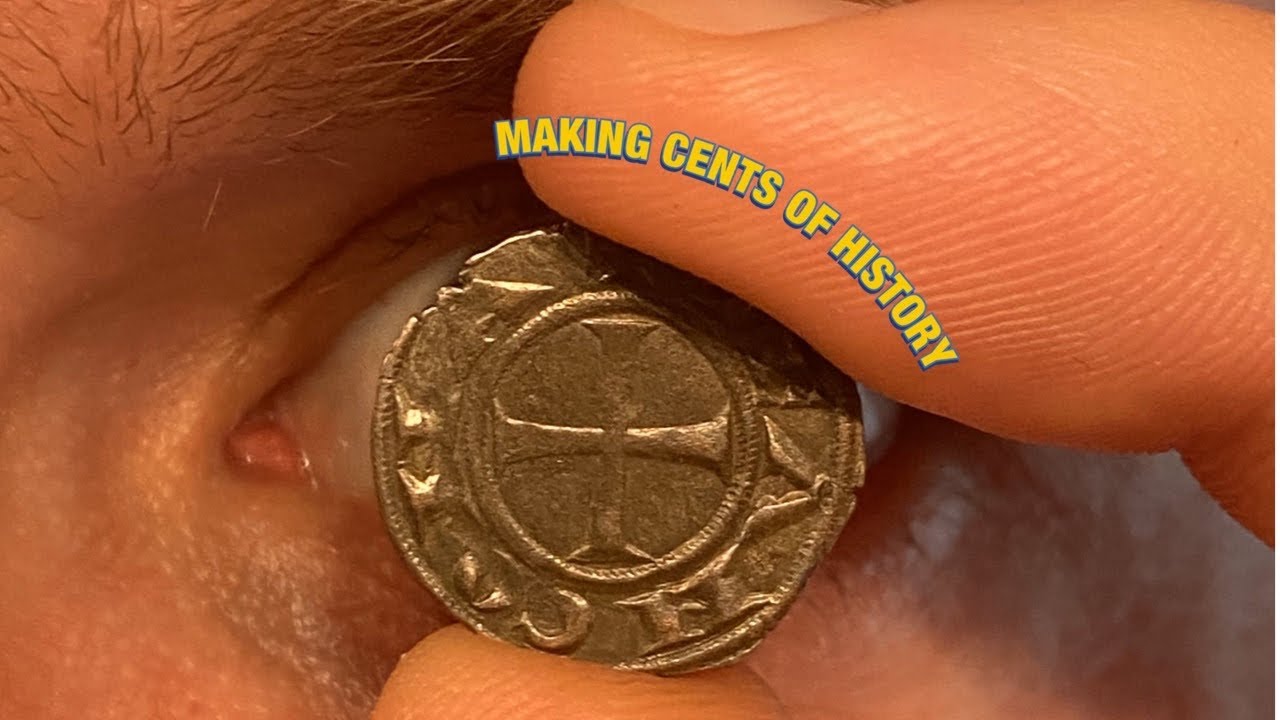 Silver Coin From The Templar Crusades Making Cents Of History - YouTube