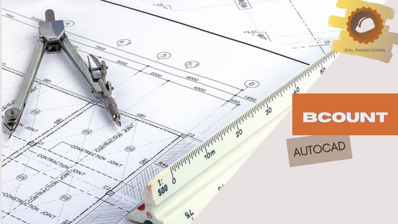 COMO USAR O COMANDO BCOUNT? CONTAR BLOCOS NO AUTOCAD. AUTOCAD #9 - YouTube