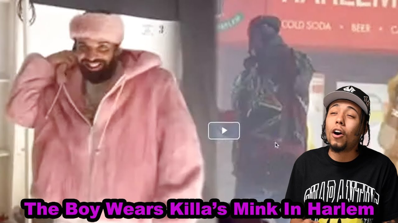 Drake Wears Killa Cam's Pink Mink At Harlem Show BRINGS OUT DIPSET ...
