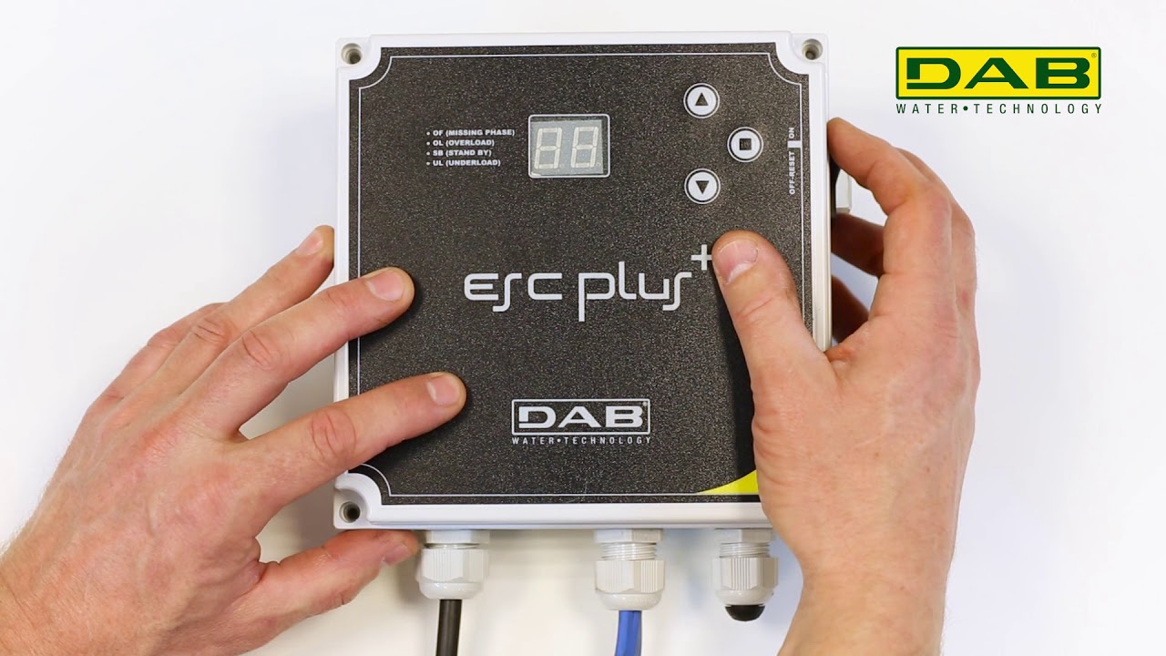 DAB ESC plus besturing inregelen - YouTube