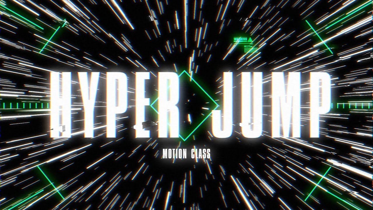 EFEITO DE HYPER JUMP NO AFTER EFFECTS | MOTION CLASS LIVE - YouTube