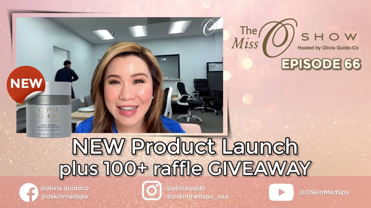 EPISODE 66 THE MISS O SHOW | NEW Product Launch plus 100 + raffle ...
