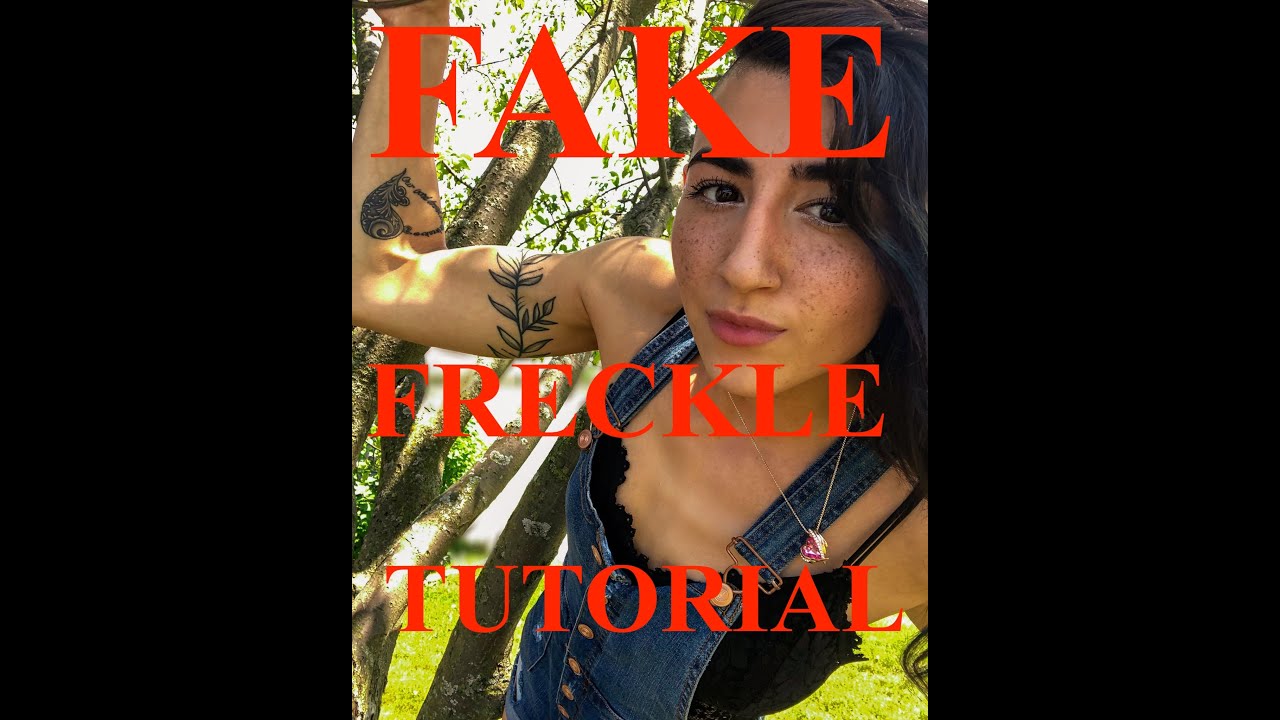 FRECKLE TUTORIAL - YouTube