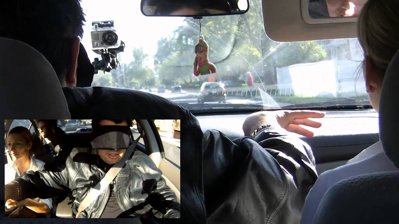 Driving BLINDFOLDED-Mentalism.. DO NOT ATTEMPT! - YouTube