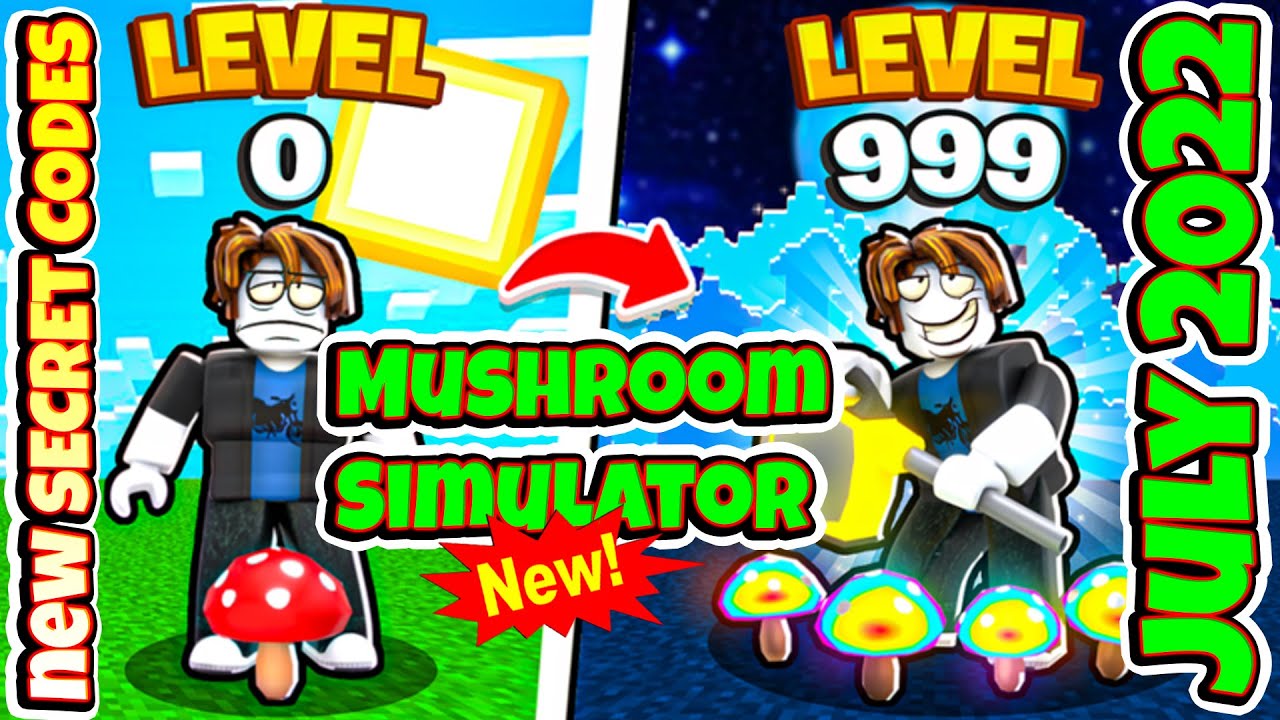 2022 ALL SECRET CODES Roblox Mushroom Simulator 🍄, NEW CODES, ALL ...