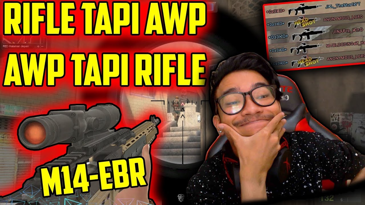 HAYO INI SENJATA RIFLE ATAU AWP?? WAJIB DI COBA KARENA SAKIT BANGET ...