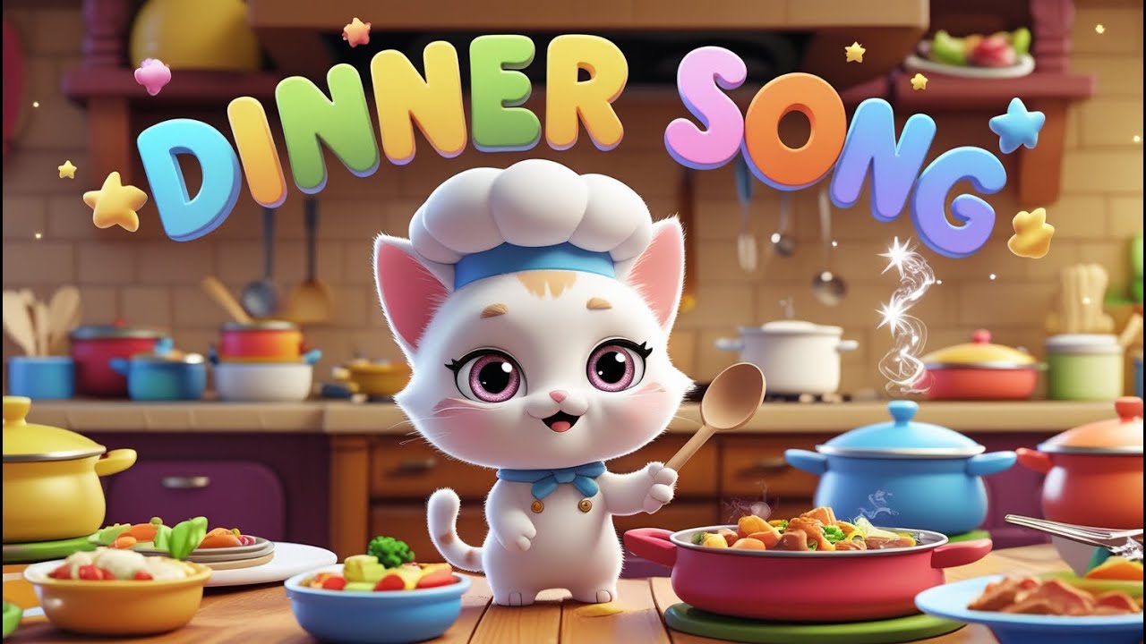 Dinner Song | Kids Song | Nursery Rhymes - YouTube