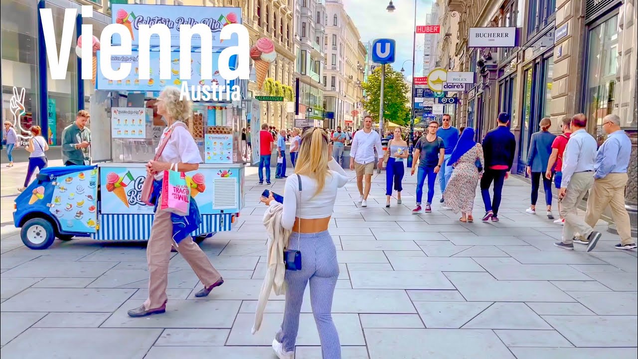 Vienna, Austria 🇦🇹 - Evening Walk - 2021 - 4K-HDR Walking Tour ( 88min ...