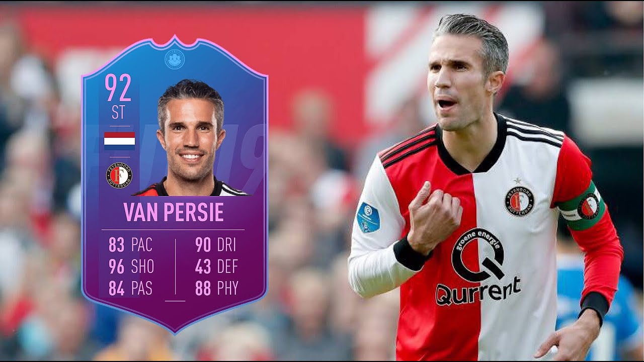 FIFA 19: ROBIN VAN PERSIE 92 END OF AN ERA REVIEW - YouTube