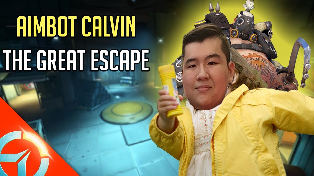 Calvin Mccree Great Escape | Funny Moments of Aimbotcalvin | Overwatch ...