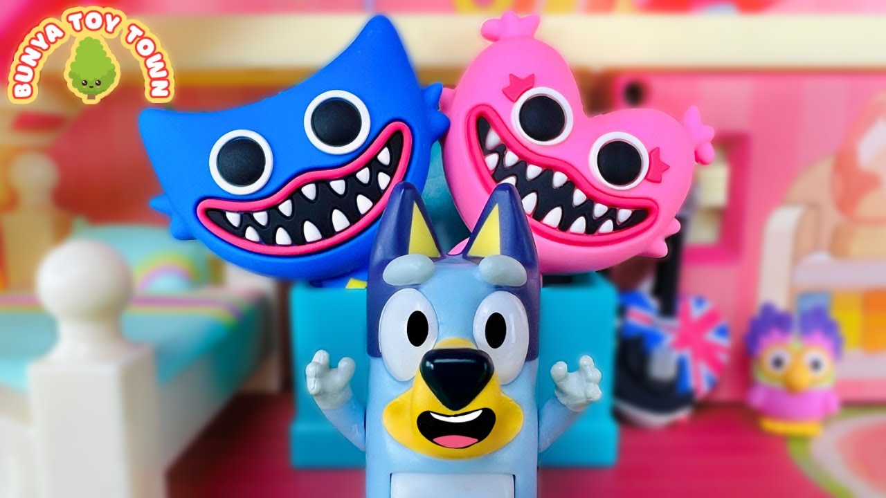 Bluey's new Poppy Friends | Pretend Play Bluey Toys - YouTube