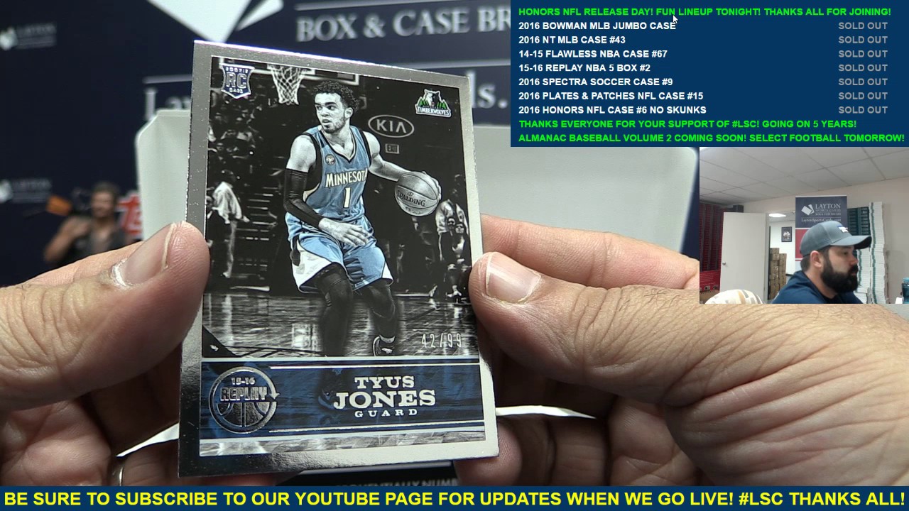 2015-16 Panini Replay Basketball 2 Box Break for Greg J - YouTube