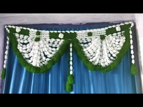 gate parda design| gate hanging| door hanging| toran design| woolen ...
