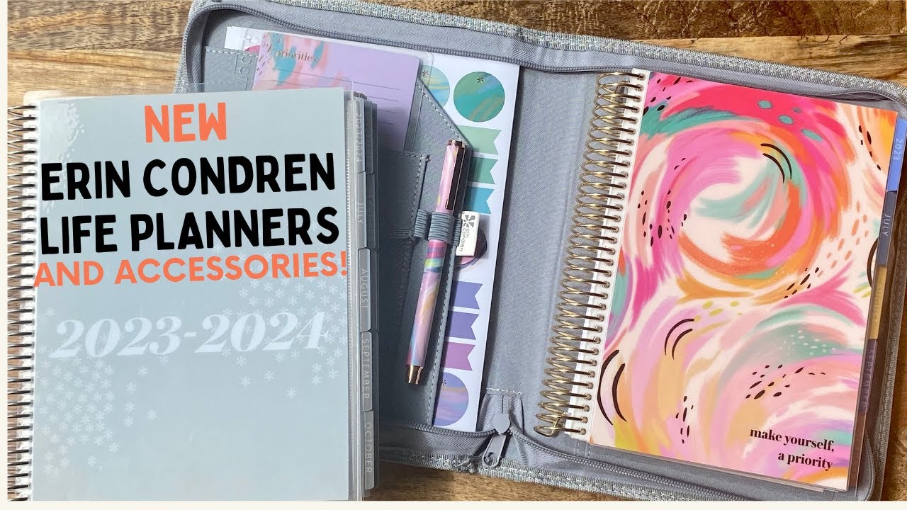 NEW Erin Condren LifePlanner Daily and Horizontal Planners ...