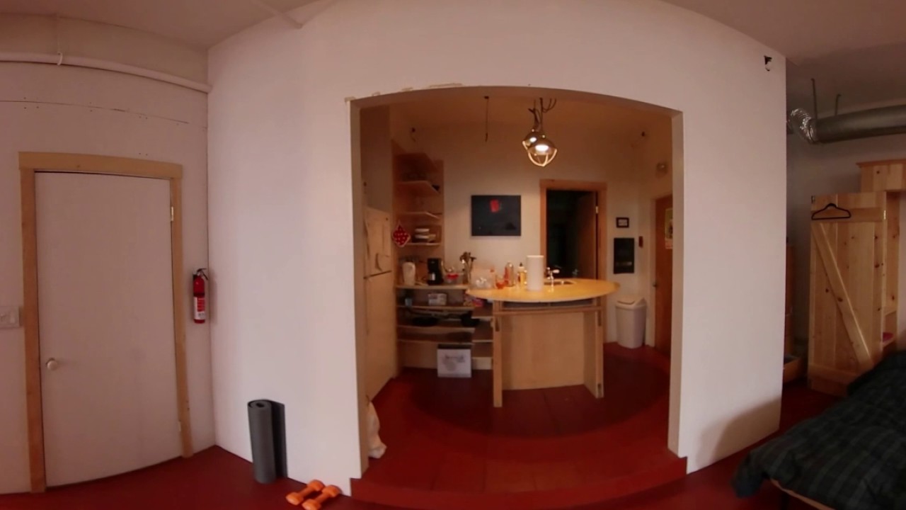 Inside the SPACE Gallery Residency Room | 360 VR Video by Yarn ...