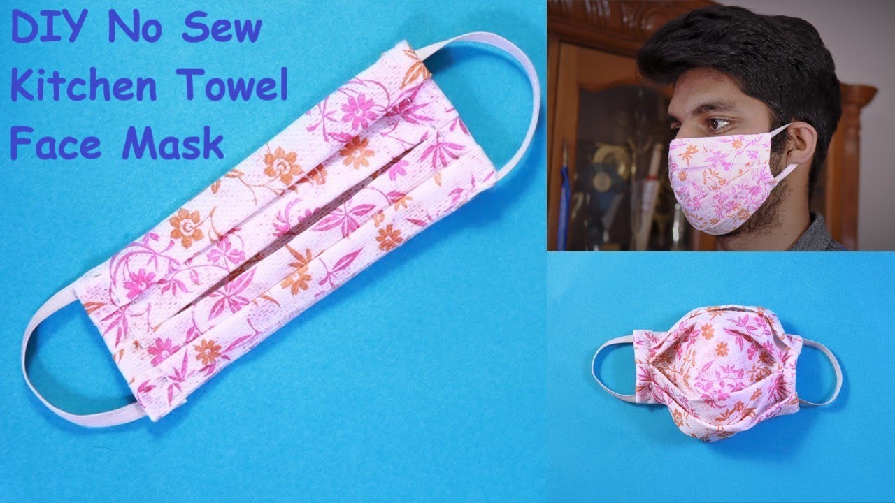DIY Face Mask Easy No Sew Face Mask With Paper Towel How To Make DIY Face Mask Easy No Sew Face Mask With Paper Towel How To Make